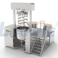China TUV High Viscosity Vacuum Emulsifier Mixer 1 Ton Electric Heating for sale