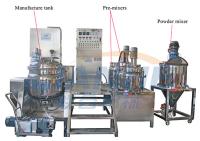 China ISO 300L Toothpaste Manufacturing Equipment , SUS316L Cosmetic Making Machine for sale