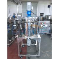 China 3000 Rpm 100L Homogenizer Emulsifier Mixer Movable For Syrup Making for sale