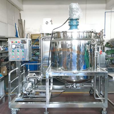China 500L Homogenizer Emulsifier Mixer with High Shear Emulsification Pump for sale