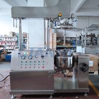 China Lipstick Making Vacuum Emulsifier Mixer Electric 50L Durable for sale