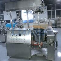 China Lipstick Making Vacuum Emulsifier Mixer Electric 50L Durable for sale