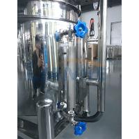 China 100L ABB Vacuum Mixer Homogenizer , Steam Dishwashing Liquid Making Machine for sale