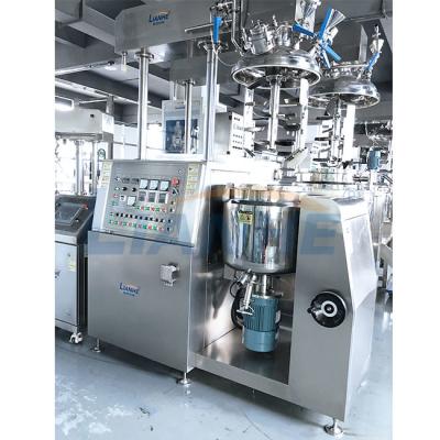 China 3600r/Min Vacuum Emulsifying Machine , 45 Degree Cosmetic Cream Mixer Machine for sale