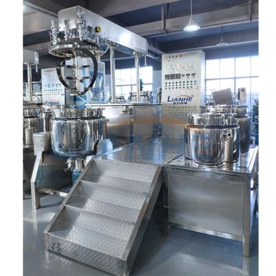 China Hydraulic 0.2 Mpa Toothpaste Making Machine PLC Control Stable for sale