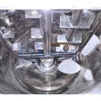 China 1.5KW Hand Sanitizer Production Equipment , 2 Jackets Homogenizer Mixer For Cosmetics for sale