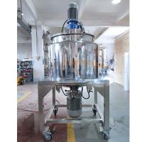 China Polished Liquid Soap Homogenizer Emulsifier Mixer Tank 200L Paddle Stirring for sale