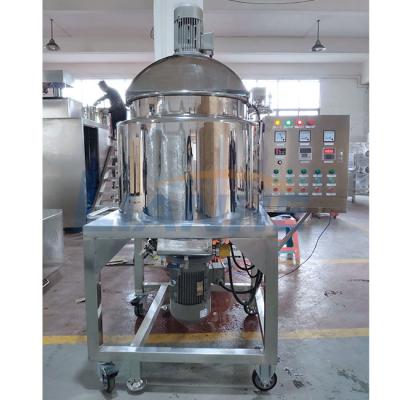 China Polished Liquid Soap Homogenizer Emulsifier Mixer Tank 200L Paddle Stirring for sale
