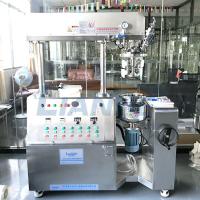 China 10L Skin Care Vacuum Emulsifier Mixer Homogenizer Emulsifying Tank for sale