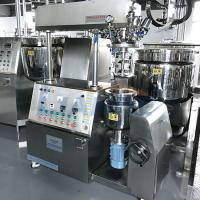 China 10L Skin Care Vacuum Emulsifier Mixer Homogenizer Emulsifying Tank for sale
