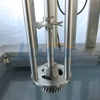 China Durable Pneumatic Lifting Soap Mixer Machine , 4KW Lotion Manufacturing Equipment for sale