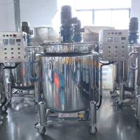 China 2.2KW SUS304 Hair Gel Machine , 500L Liquid Soap Manufacturing Equipment for sale