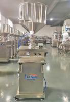 China ISO Semi Automatic Cream Lotion Filling Machine Rustproof Stainless Steel for sale
