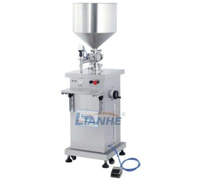 China Leakproof Detergent Liquid Filling Machine Antirust SUS304 Semi Auto for sale