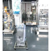 China Stainless Steel Piston Filling Machine , Thickened Pneumatic Bottle Filler for sale
