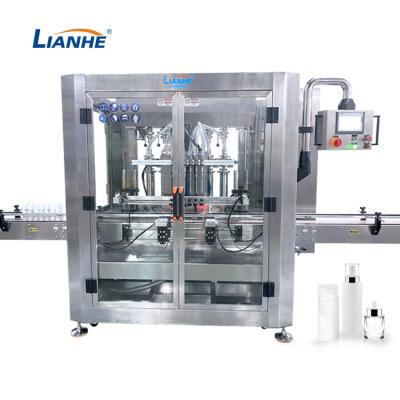 China SUS304 Shampoo Automatic Lotion Filling Machine 6 Nozzles Rustproof for sale