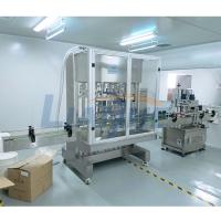 China 30-60 Bottles/ Min Shampoo Bottle Filler , SUS316L Liquid Soap Bottle Filling Machine for sale