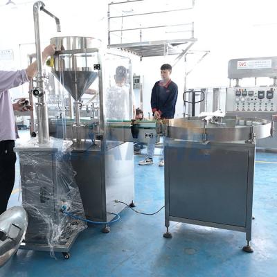 China CE Cosmetic Cream Liquid Filling Machine Anti Drip Touchscreen Control for sale