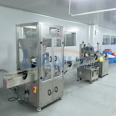 China Auto 2 Nozzles Liquid Filling Machine 10-100 Bottles/ Min Leakproof for sale