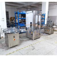 China Auto 2 Nozzles Liquid Filling Machine 10-100 Bottles/ Min Leakproof for sale