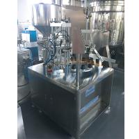 China 40L Tube Filling Sealing Machine , Ultrasonic Ointment Tube Filler for sale