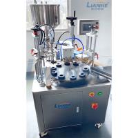 China LIANHE Ultrasonic Tube Filling Machine Semi Automatic PLC Control for sale