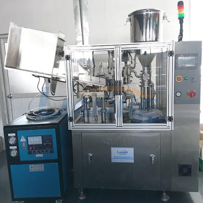 China Rotary Automatic Tube Filling Machine Aluminum Stainless Steel Material for sale