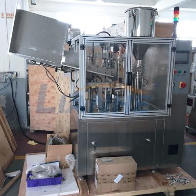 China 110V/220V Cream Tube Filling Machine Length 210mm Anti Drop Stable for sale