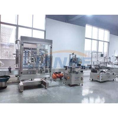 China Stable 60Hz Laundry Detergent Filling Machine , Rustproof Shampoo Bottle Filler for sale