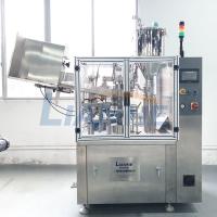 China SUS304 Toothpaste Tube Filling Machine 1.1KW Air Pressure Automatic for sale
