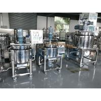 China 200L Movable Homogenizer Emulsifier Mixer SUS316L For Shampoo Making for sale