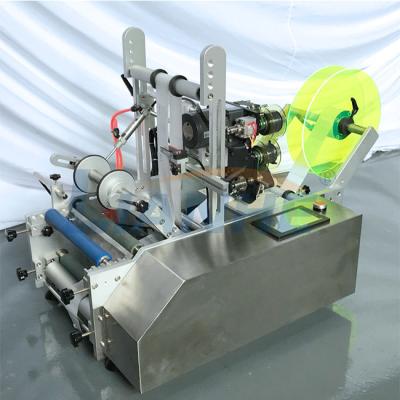 China Diameter 15-120mm Bottle Labeling Machine , Antirust Bottle Labeler Machine for sale