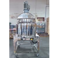 China Sanitizer Making Homogenizer Emulsifier Mixer 300L Movable Design for sale