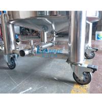 China Antirust SUS316L Stainless Steel Storage Tank Leakproof For Lotion Mixing for sale