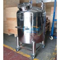 China Antirust SUS316L Stainless Steel Storage Tank Leakproof For Lotion Mixing for sale