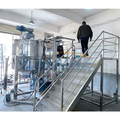 China 3T 65RPM Small Shampoo Making Machine , Rustproof Soap Making Mixer Machine for sale
