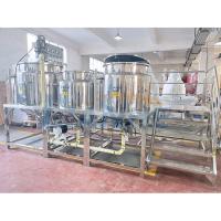 China SUS304 Cosmetic Mixing Tank for sale