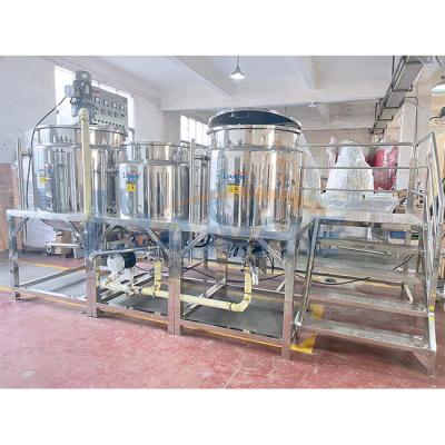 China SUS304 Cosmetic Mixing Tank for sale