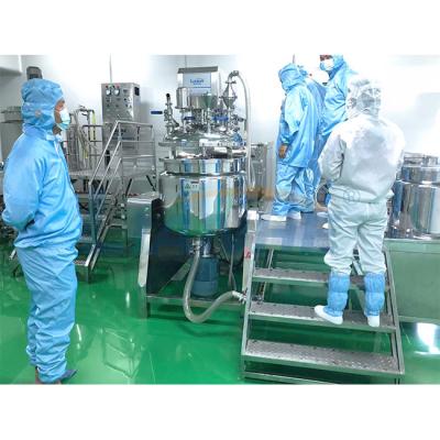 China Steam Heating Cosmetics Mixing Machine For Liquid Soap 200L TouchScreen Control for sale