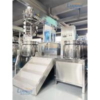 China SUS316L Cosmetic High Shear Emulsifier Mixer Machine 300L Button Control for sale