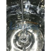 China Pneumatic Mixing Agitator Storage Tank 500L SUS316 / 304 Stainless Steel for sale