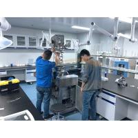 China Small Lab 65 Rpm High Shear Emulsifier Mixer For Cosmetic Cream Making for sale