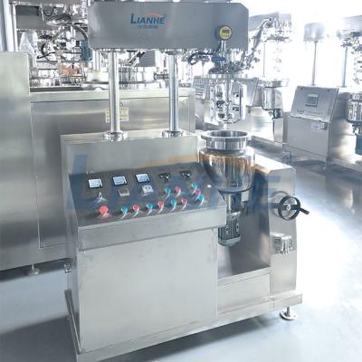 China Small Lab 65 Rpm High Shear Emulsifier Mixer For Cosmetic Cream Making for sale