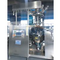 China Electric 50L PLC High Shear Emulsifier Mixer For Cream Homogeniser for sale