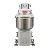 China 130kg Spiral Dough Mixer Multiple Speeds Bakery Dough 25 Kg Dough Mixer 2.2kW for sale