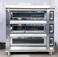 China 2 Decks Gas Deck Oven 4 Trays Electric Deck Oven 1400mm for sale