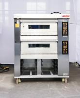 China 2 Decks Gas Deck Oven 4 Trays Electric Deck Oven 1400mm for sale