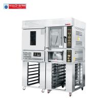China Commercial Bakery Equipment Electric Combined Ovens 6 Trays 400*600 mm With Rack for sale