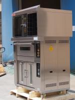 China Commercial Bakery Equipment Electric Combined Ovens 6 Trays 400*600 mm With Rack for sale