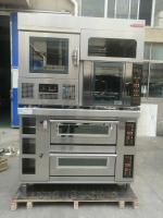 China Commercial Bakery Equipment Electric Combined Ovens 6 Trays 400*600 mm With Rack for sale
